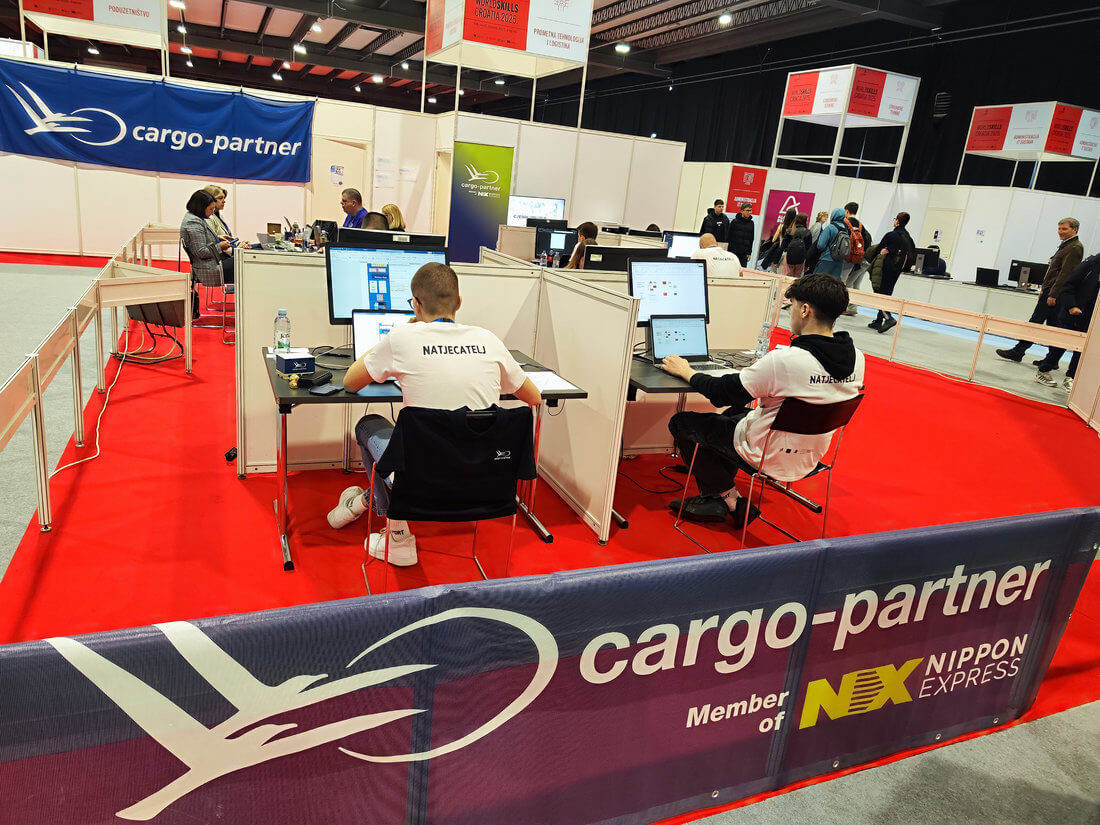 Tvrtka cargo-partner i ove godine podržala natjecanje World Skills Croatia - SCM