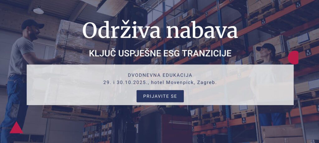 ODRŽIVA NABAVA: KLJUČ USPJEŠNE ESG TRANZICIJE - SCM